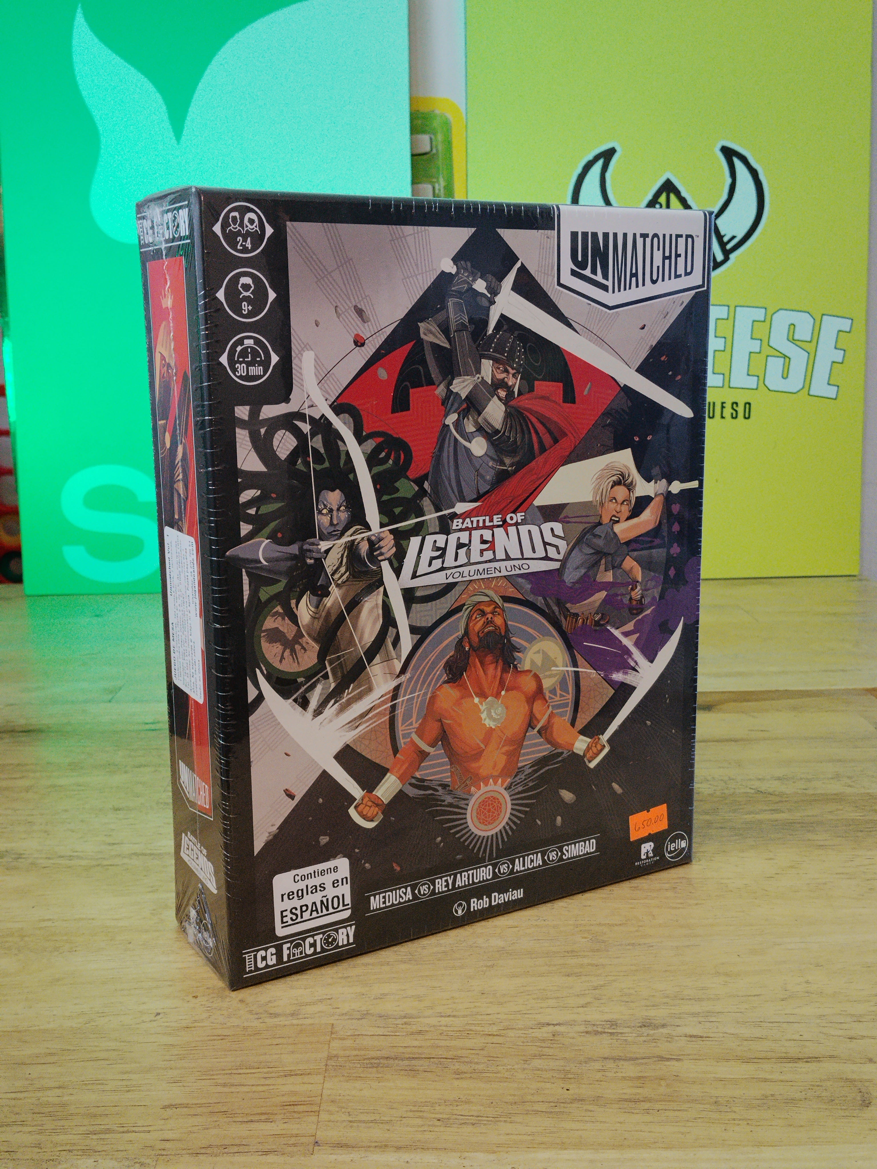 Unmatched Battle of Legends Volumen 1 Español – Smiley Games
